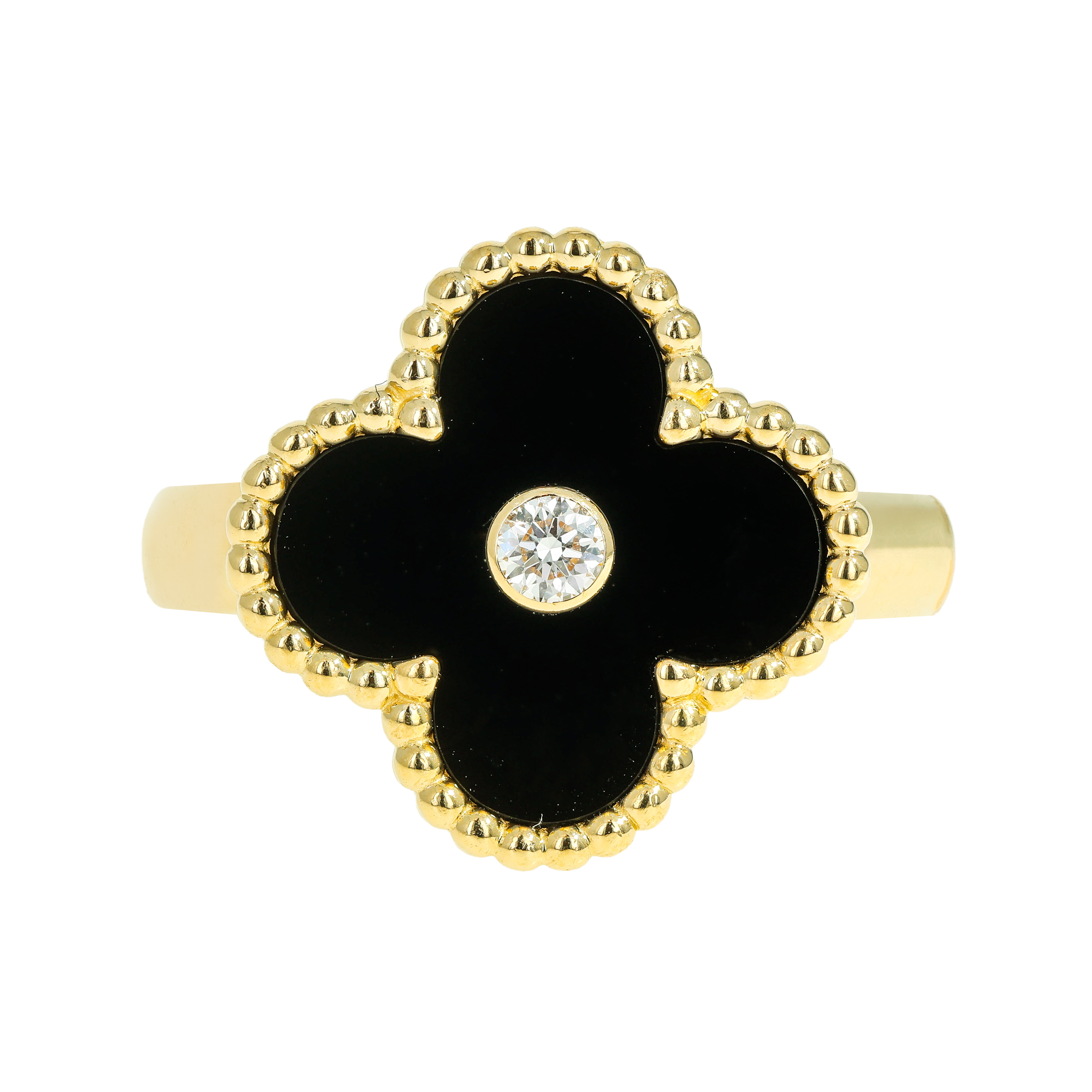 Pre-Owned Van Cleef & Arpels Vintage Alhambra Ring - Size 48